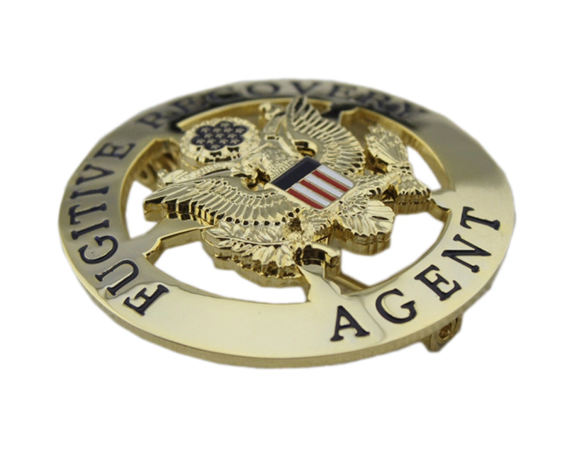 US Fugitive Recovery Agent Badge Replica Movie Props – Cop Collectibles