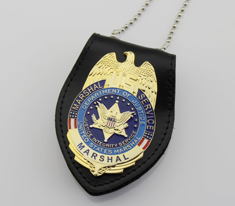 USMS US Marshal Service Badge Replica Movie Props – Cop Collectibles